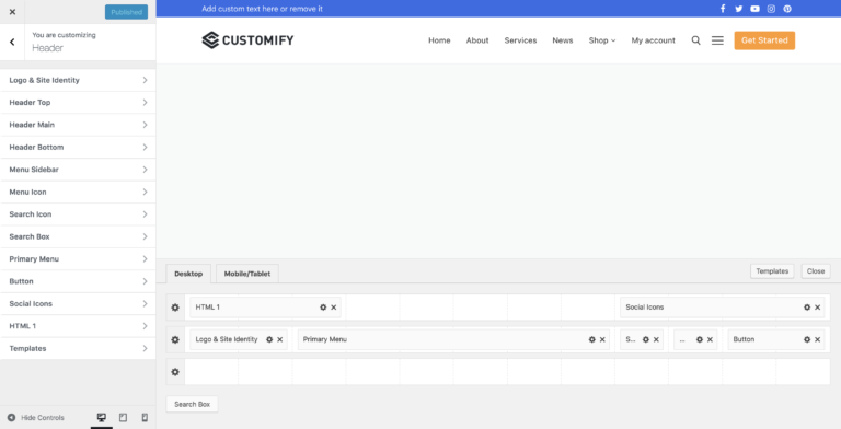Customify – The Most Customizable WordPress Theme