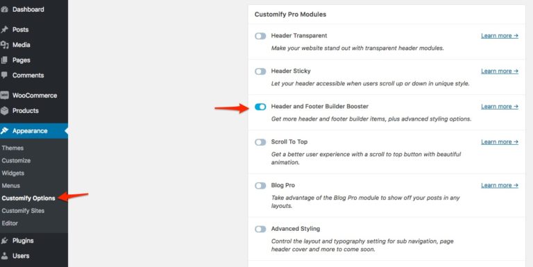 Header Icon Box (PRO) – PressMaximum